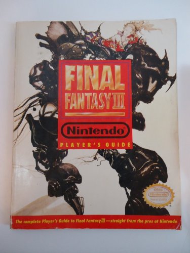 Final Fantasy Iii 3 Nintendo Player Strategy Guide Pdf - chatio