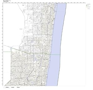 Boca Raton Florida Zip Code Map - Map