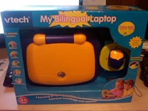 Amazon.com: Vtech Tote & Go Billingual Laptop Plus Ages 3 and Up: Toys ...