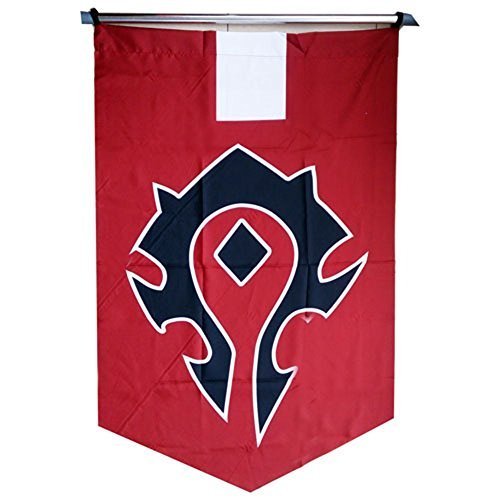 World of Warcraft Horde Banner Flag @ niftywarehouse.com – NiftyWarehouse