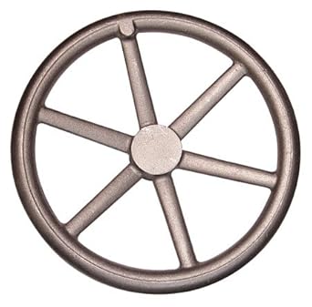 20.00" Dia. X 3 7/8", 6 Spoke Dished/Offset, Blank, Cast Iron ...