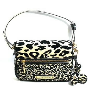 Juicy Couture Black Multi Leopard Small Shoulder Bag (Leopard) # ...