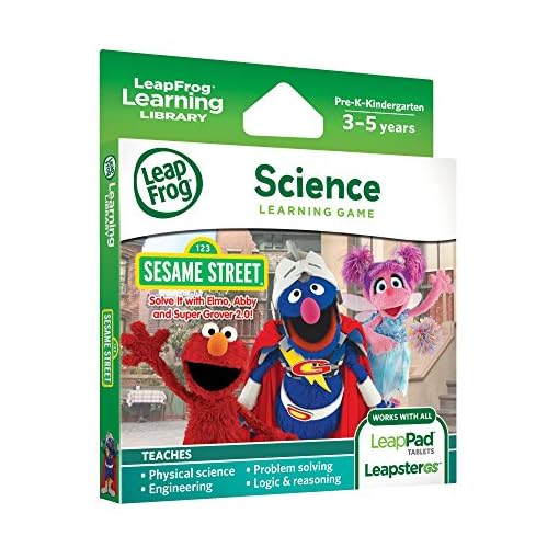 LeapFrog Learning Game: Sesame Street Solve it with Elmo (for LeapPad ...