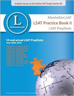 Manhattan LSAT Practice Book II: Manhattan LSAT: 9781935707790: Amazon ...