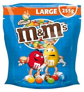Amazon.com : Crispy M&M's Large Bag (L - 255g, 1 Bag) : Chocolate ...