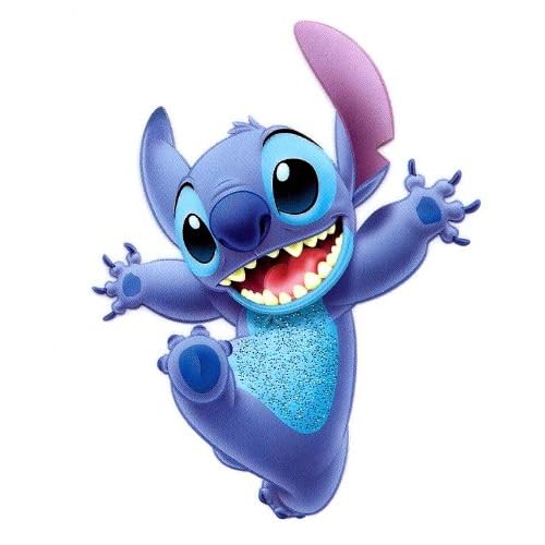 Amazon.com : Stitch jumping in Lilo and Stitch Movie Disney Heat Iron ...