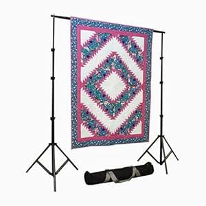 Amazon.com: Portable Quilt Display Stand w/ Case 10' x 12' Fully ...