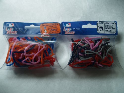New York Mets Silly Bands & New York Yankees Silly Bands 40 Count Logo ...
