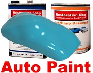 Amazon.com: Tropical Turquoise URETHANE BASECOAT Car Auto Paint Kit ...