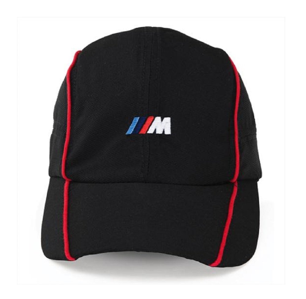 Assorted BMW Lifestyle merchandise (shirt, hats, keychain)