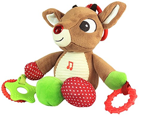 Rudolph the Red-Nosed Reindeer Rudolph Developmental Activity Toy Baby ...