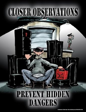 Arson: Closer Observations Prevent Hidden Dangers Fire Safety Poster ...