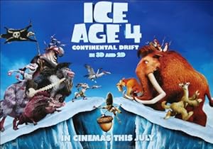 Ice Age 4: Continental Drift Movie Poster: Amazon.co.uk: Kitchen & Home