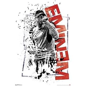 Eminem Graffiti Music Poster - 22x34: Amazon.ca: Home & Kitchen