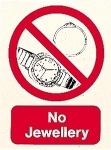 Amazon.com: New No Jewellery Sign-against The Law Swimming Pool Warning ...