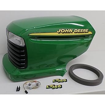 Amazon.com: John Deere LT166 complete hood AM131759 AM132530 ...