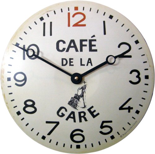 Roger Lascelles Ct Gare Convex Tin Clock Cafe De La | Desertcart Brunei