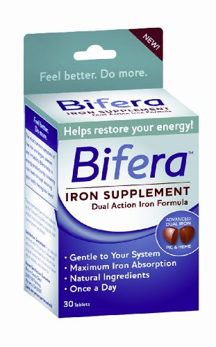 Bifera Iron Supplement, 30 Tablets