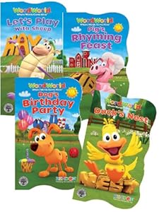 Amazon.com: WordWorld Board Books (Set of 4): Toys & Games