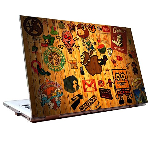 64% OFF on Laptop skins 15.6 inch - Wooden - Stickers - HD Quality ...