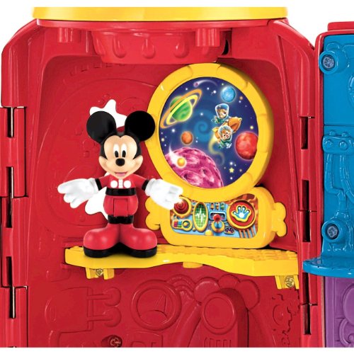 Fisher-Price Disney's Mickey Mouse Space Rocket Toys Games Toys Play ...