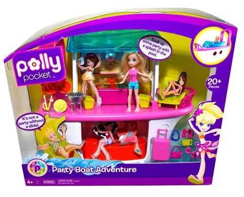 Купить Polly Pocket Party Boat Adventure в интернет-магазине Amazon с ...