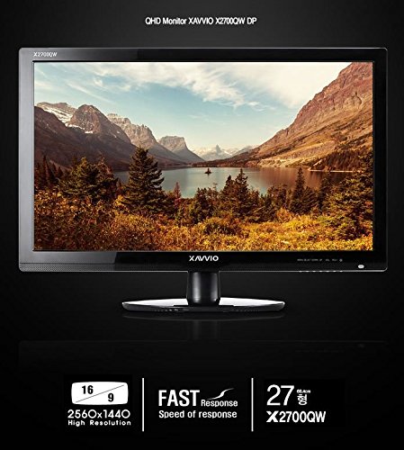 価格比較 XAVVIO 27" X2700QW DP Multi / HDMI Multi (Dual Link DVI) 60Hz ...