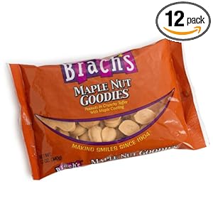 Brach's Maple Nut Goodies, 12-Ounce Bags (Pack of 12)