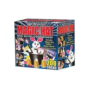 Amazon.com: Hanky Panky Incredible Magic Hat with 200 Magic Tricks ...