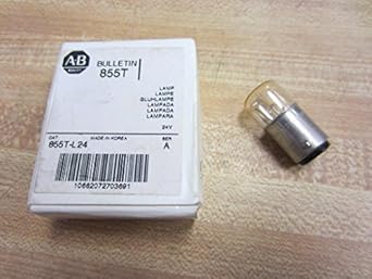 Allen Bradley 855T-L24 Bulb Incandescent Stack Light, 24 V T59255 ...