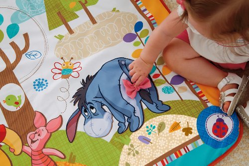 Fisher-Price Disney Baby Play Mat, Winnie The Pooh Toddler Toys Mats Gyms