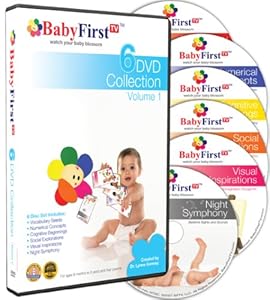 Amazon.com: BabyFirstTV Presents 6 DVD Collection Volume 1: n/a: Movies ...