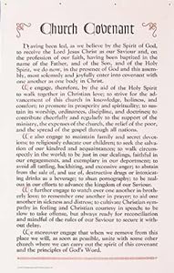 Amazon.com: Chart-Church Covenant Wall Chart-(35 X 55): Posters & Prints