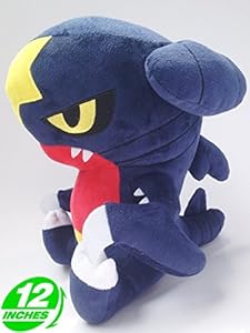 Amazon.com: Anime Pokemon Garchomp Chibi Plush Doll: Office Products