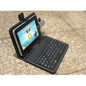 Coby Kyros 7 inch Tablet Carrying Case with USB Keyboard by HDE ...