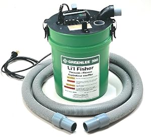 Amazon.com: Greenlee 390 Li'l Fisher Vacuum/Blower Power Fishing System ...