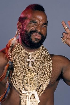 Mr. T Gold Chains From The A Team 24x36 Poster at Amazon's ...