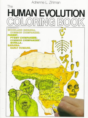 The Human Evolution Coloring Book (College Outline)