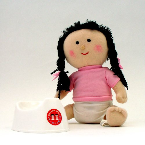 Once Upon A Potty Plush Doll Set With Mini-Potty - Girl Baby Toddler ...