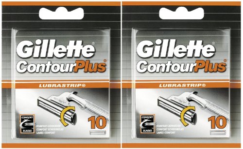 Gillette Contour Plus Cartridges – 20 Pack | Nakosite