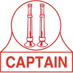 Amazon.com: Captain II Bugles Rank Decal: Toys & Games