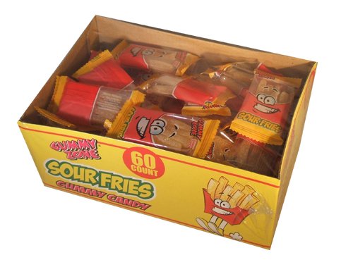 Gummi Sour French Fries Box - FindGift.com