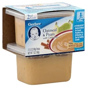Amazon.com : Gerber 2nd Foods Nature Select Pears and Cinnamon with ...