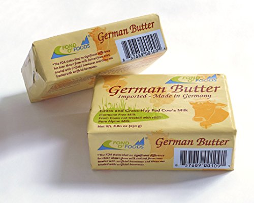 Buy (pack of 2) Allgau Grass Fed German Butter Unsalted. Includes Our ...
