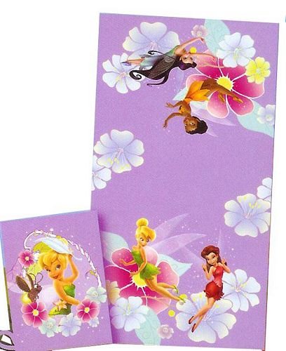 ~Cheap 2 Pcs Tinkerbell Bath Towel Set – Disney Tinker-bell Fairies ...