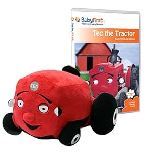 Amazon.com: BabyFirstTV Tec the Tractor Set 2 - Plush and Best Friend ...