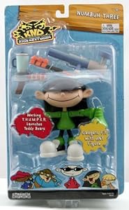 Codename Kids Next Door: Numbuh Three with T.H.U.M.P.E.R. and F.R.A.P.P ...