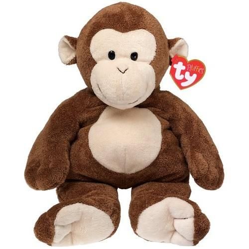 Ty Pluffies Dangles Monkey by Ty at the T.A.B. - Teddy Bear