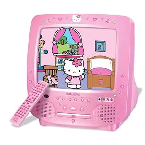 Amazon.com: Hello Kitty: 13" Color TV/DVD Combo: Toys & Games