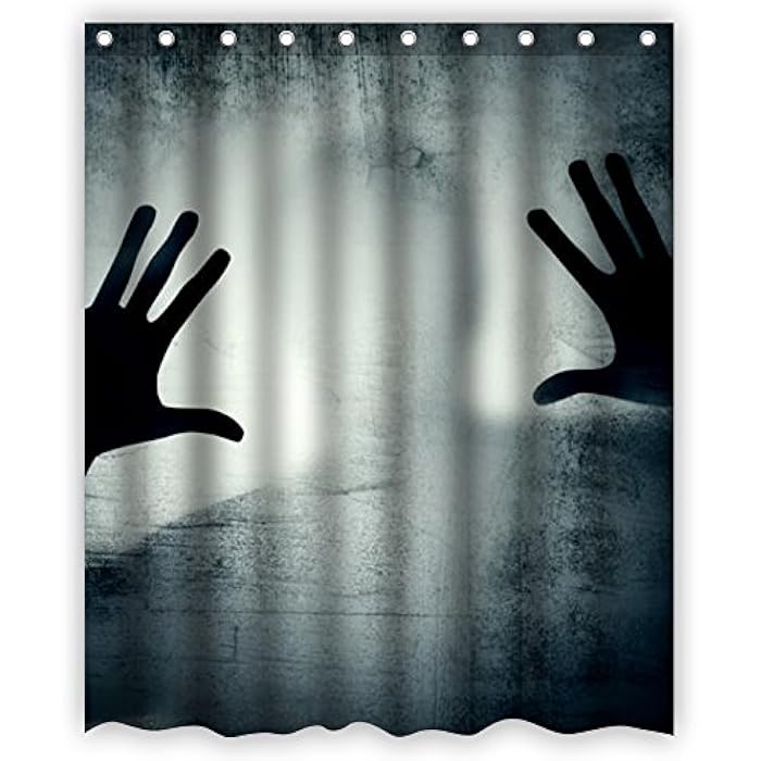 Bart Help Me Shadow Of Hands Behind Frosted Glass Bathroom Shower ...